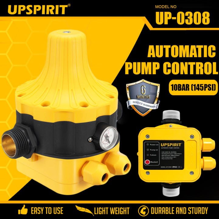 UPSPIRIT (6Months Warranty) Automatic Water Pump Control IP65 10 Bar ...