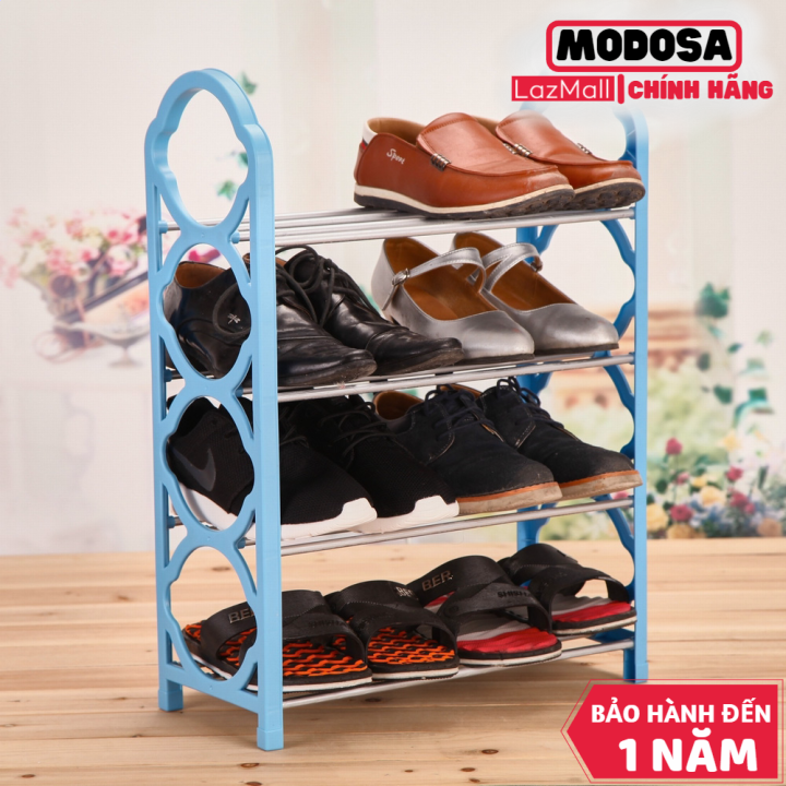 Kệ Modosa Giày Nhựa - Kệ Để Giày 4 Tầng Mini Bằng Nhựa Lắp Ghép Thông ...