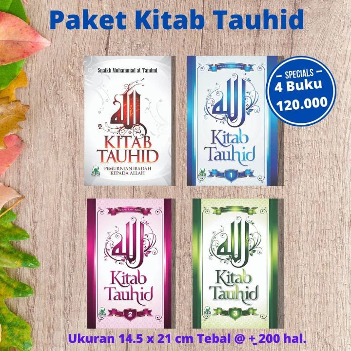 Paket Kitab Tauhid Lengkap Karya Syaikh Muhammad bin Abdul Wahab At ...