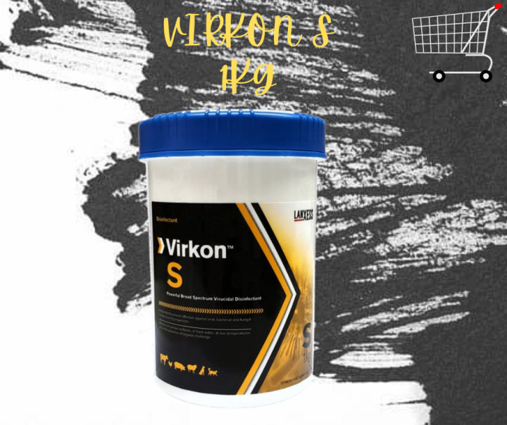 [FCR II] Virkon S 1Kg Disinfectant / Pang Disinfect / Cleaning / Pang ...