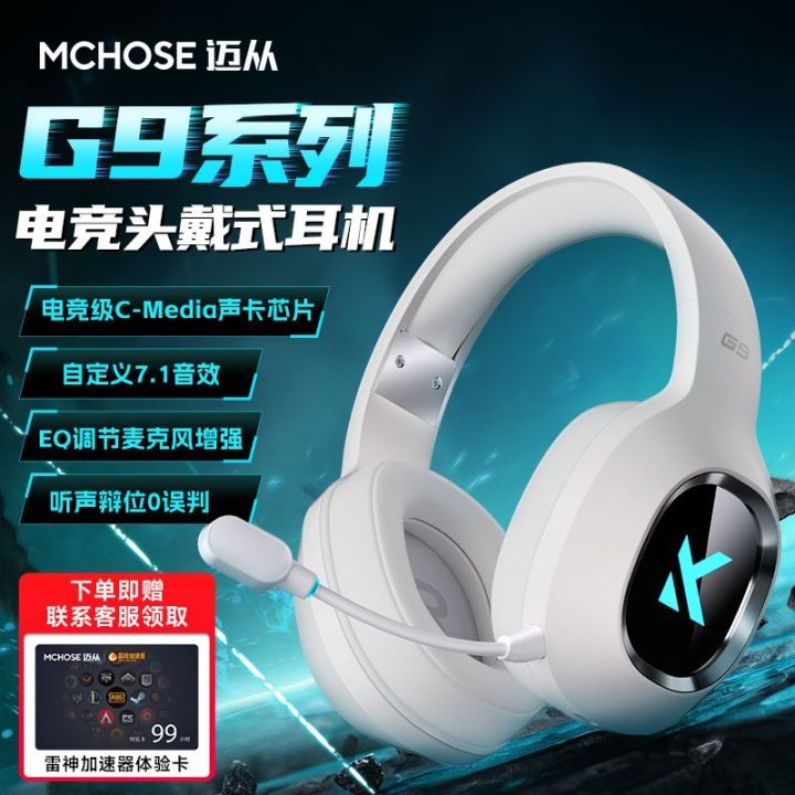 [1.3 Ten Thousand People Collection ]MCHOSE Michael G9 Pro Headphones ...