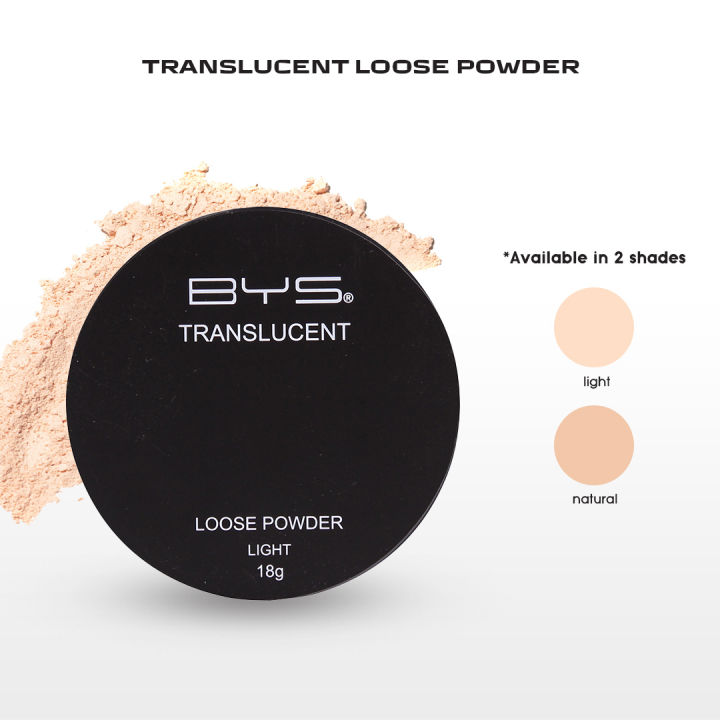 BYS Translucent Loose Powder | Lazada PH