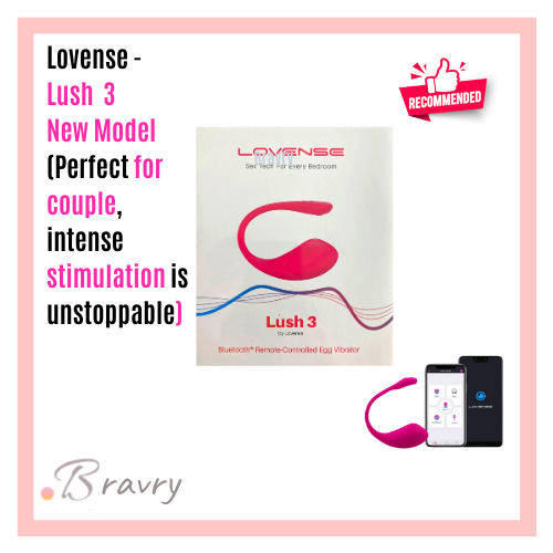 Lovense Lush 3 Latest Model New Model Apps Wireless Remote Control ...
