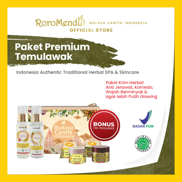 RORO MENDUT Temulawak Premium Package | Lazada Indonesia