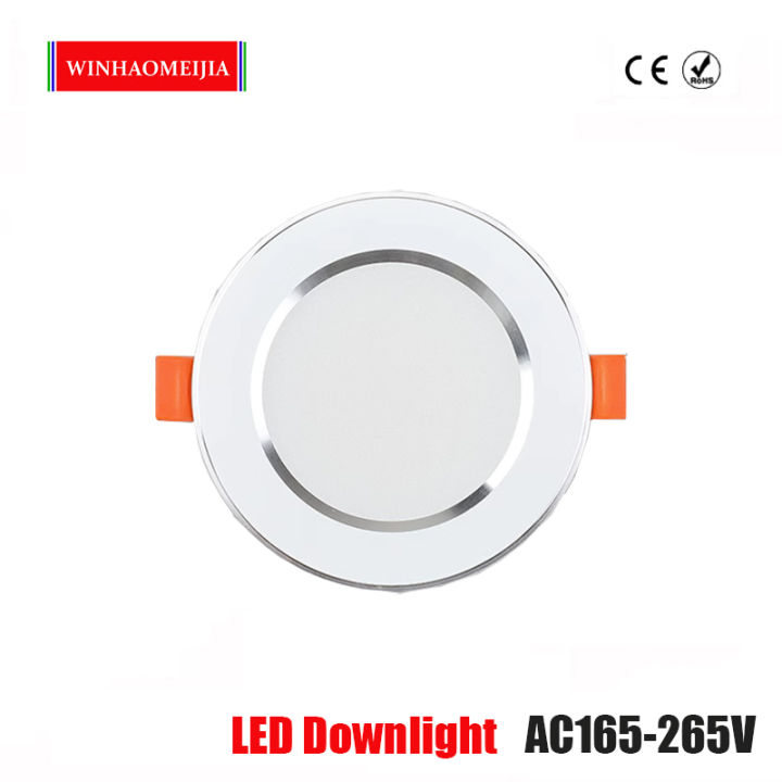 Led Downlight 5W 10W 15W 20W AC 220V 230V 240V Ceiling Bathroom Lamps ...