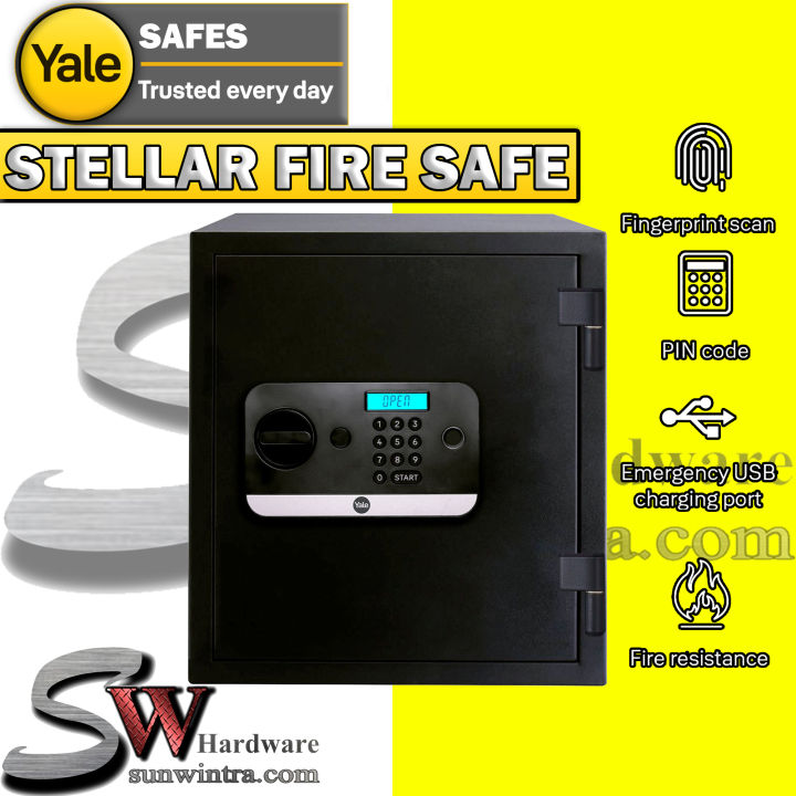 [Original] Yale Stellar Fire Safe Stellar Fire 480/DB2 49.2L 32KG | Lazada