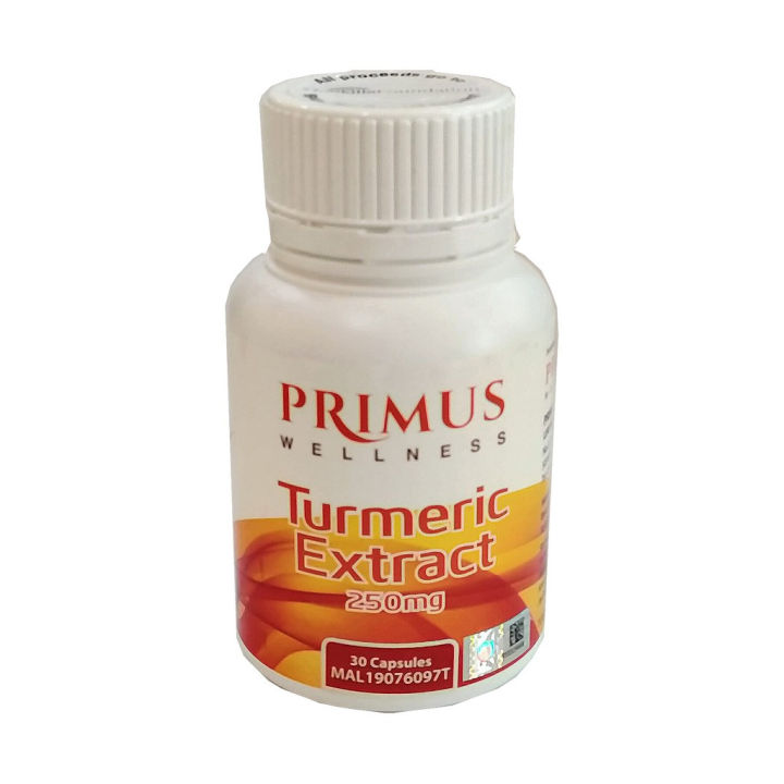 Primus Wellness Turmeric Extract Capsules with KKM Approval | Lazada