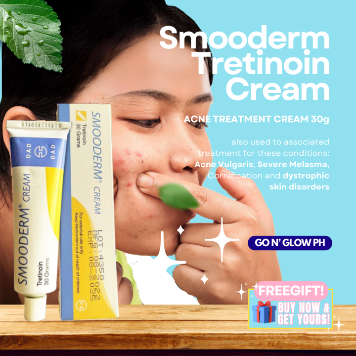 SMOODERM TRETINOIN / 0.5% CREAM / ANTI-ACNE CREAM / ANTI-AGING / ANTI ...