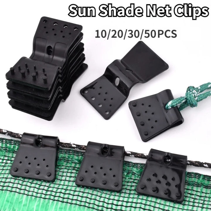 10/20/30/50pcs Sun Shade Net Clips Farming Shade Tool Butterfly Clips ...