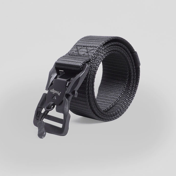 Prodigo * sabuk belt hitam | webbing belt | ikat pinggang | Lazada ...