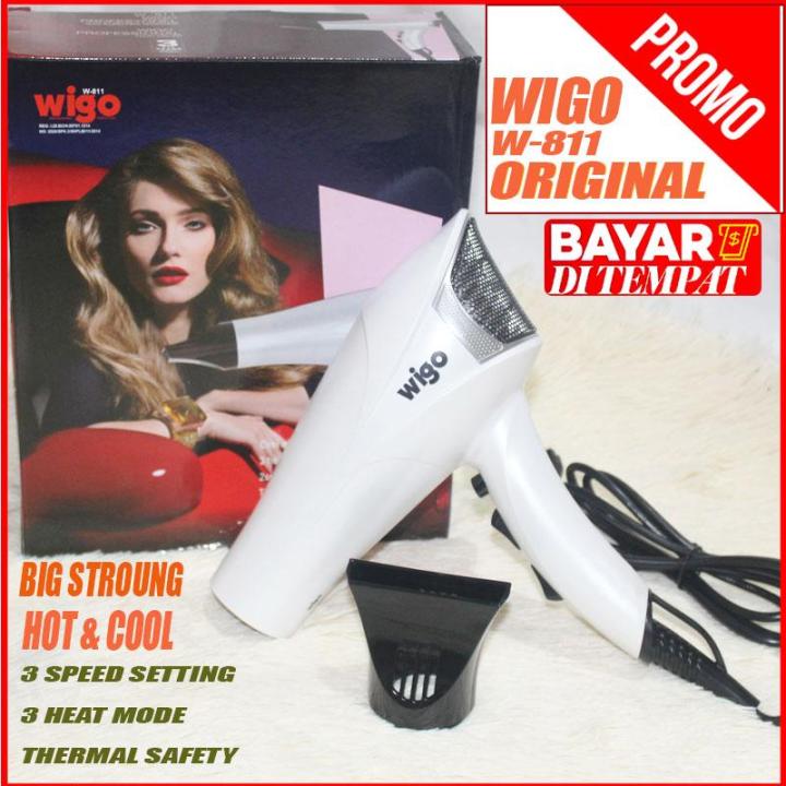Wigo W-811 Hair Dryer Profesional Hair Stylis Pengering Rambut Extra ...