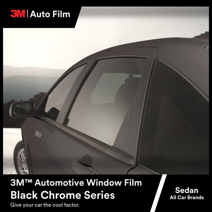 3M Auto Black Chrome Auto / Car Tint (SEDAN) | Lazada PH