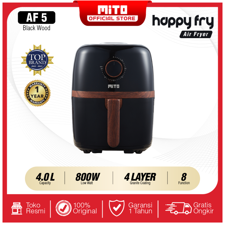 MITO Air Fryer AF5 Happy Fry | Lazada Indonesia