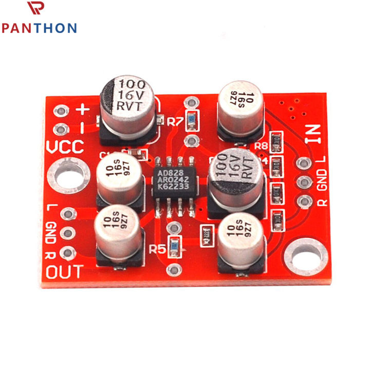 PANTHON AD828 op amp pre-amplifier Board Audio Amplifier Module Single ...