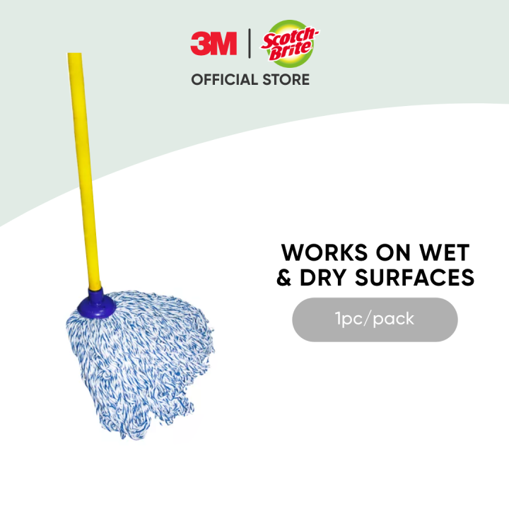 3M™ Scotch Brite® Everyday Cleaning Mop Set 1pc/pack | Lazada PH