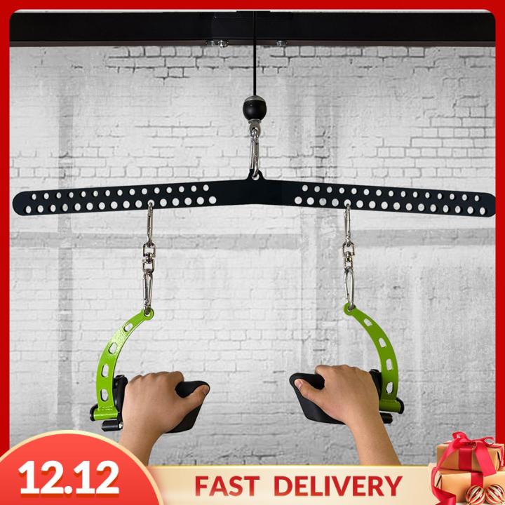 Gispark LAT Pull Down T Bar Cable Row Attachments Multi Grip Shoulder ...