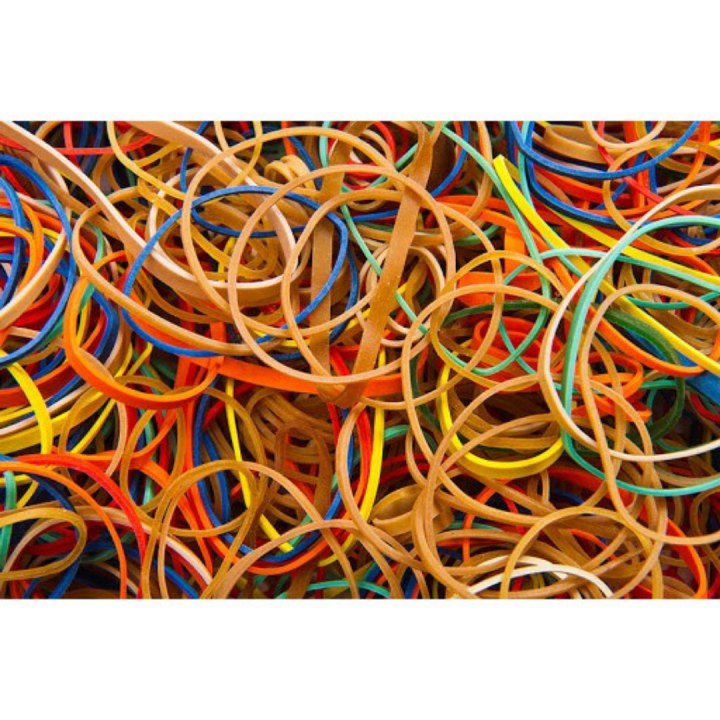 The Timeless Crafts Goma Rubber Band Assorted Colors100pcs/pack Elastic ...