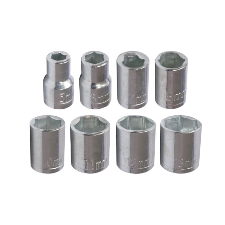 EELIC MKS-8PCS Mata kunci Shock atau sok 1/4 hexagonal shocket untuk ...