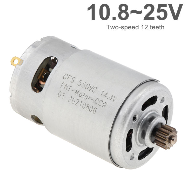 12 Teeth 10.8V / 12V / 14.4V / 16.8V / 18V / 21V / 25V 21500 - 29000RPM ...
