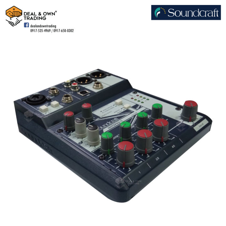 Soundcraft Notepad-5 Small Format Analog Mixer (Original) | Lazada PH