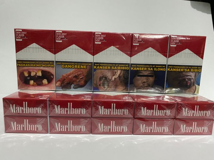 MARLBORO CIGARETTES 1 REAM BUNDLE OF 10 [ RED, LIGHTS, GREEN ] | Lazada PH