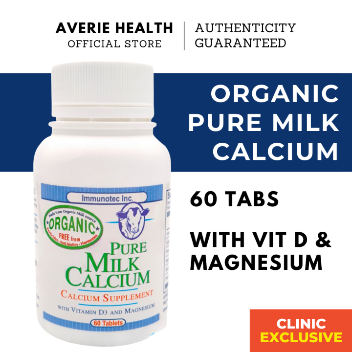 [EXP 05/27] Immunotec Organic Pure Milk Calcium 60s With Vitamin D3 ...