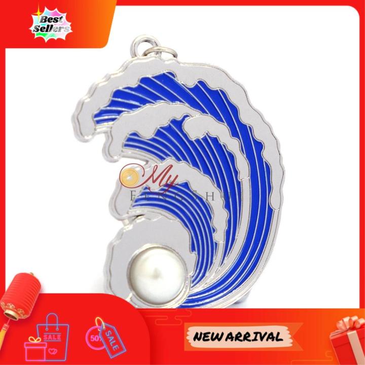 ⭐ ⭐READY STOCK⭐ ⭐ Feng Shui Water Wave With Pearl Amulet To Access ...