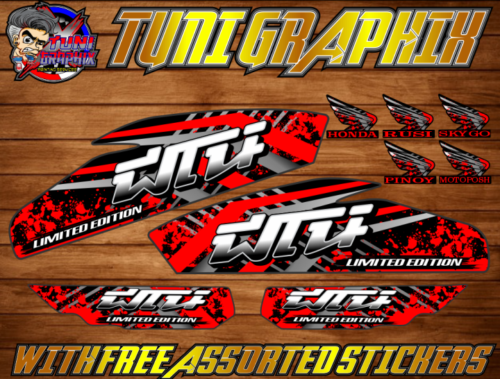 TMX / RUSI / PINOY / SKYGO / MOTOPOSH / DECALS STICKER ( MALAYSIAN ...