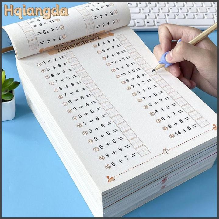 HQIANGDA Within 10/20/50/100 Math Operation Problems Book Addition ...