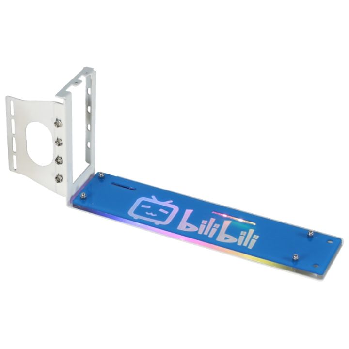 Vertical GPU Bracket PCI-E Riser VGA Graphics standing Holder 5V ARGB ...