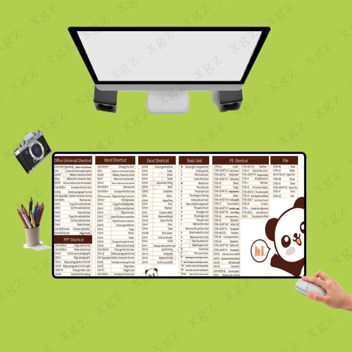 High Quality PS/PPT Office Software Shortcut Key Pattern Large L Gaming ...