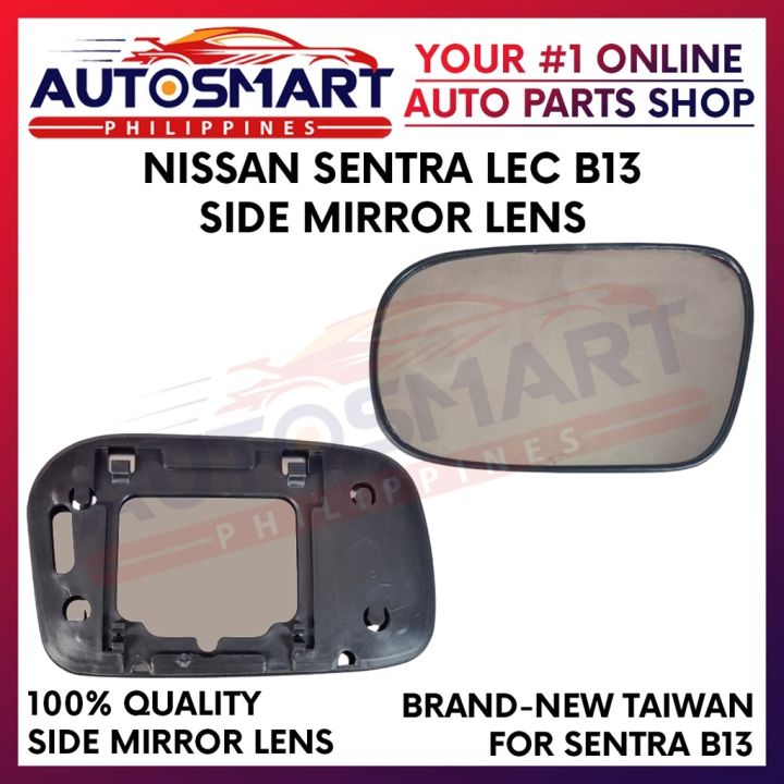 moto Nissan Sentra LEC B13 Side Mirror Lens | Lazada PH