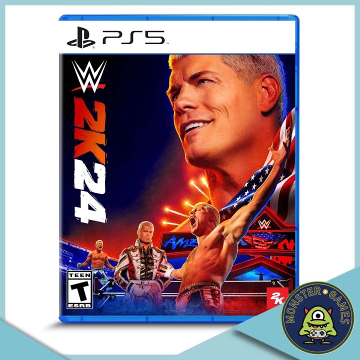 WWE 2K24 Ps5 Game แผ่นแท้มือ1!!!!! (W2K24 Ps5)(W2K 24 Ps5)(WWE2K24 Ps5 ...