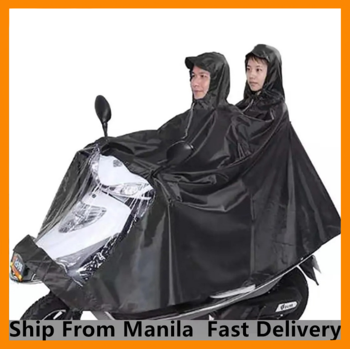 Unisex Double Motorcycle Raincoat Kapote ( Makapal) Pinaka Malaki ...