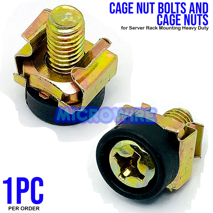 Cage Nut Bolts and Cage Nuts for Server Rack Mounting | Lazada PH