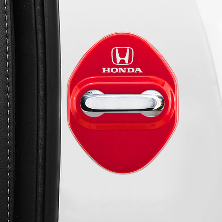 ที่ครอบล็อคประตูรถฝาครอบกลอนประตูรถสไตล์รถเหล็กสแตนเลสสำหรับ HONDA ... ที่ครอบล็อคประตูรถฝาครอบกลอนประตูรถสไตล์รถเหล็กสแตนเลสสำหรับ HONDA ...