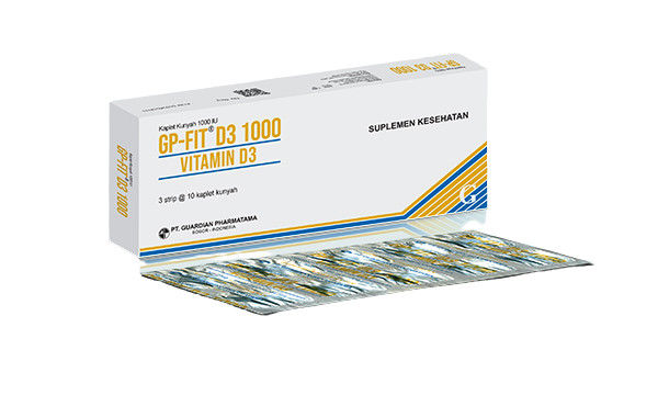 GP-FIT D3 1000 ISI 10 TABLET | Lazada Indonesia