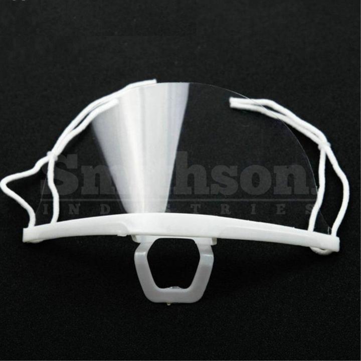 COD Spit Guard 1 PC Reuseable Transparent Face Shield Mouth Guard ...
