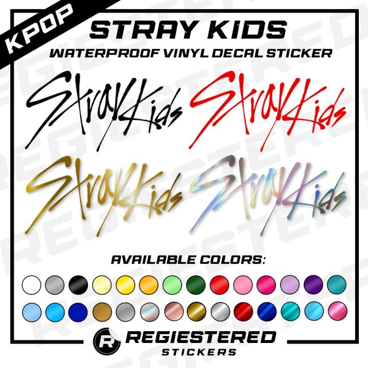 KPOP Stray Kids SKZ Logo Vinyl Decal Sticker Waterproof | Lazada PH