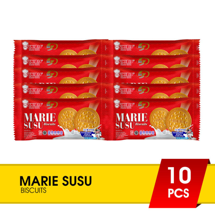 Unibis Marie Susu Sachet/ATB MARIE SUSU 24gram 1 pack isi 10 bungkus ...