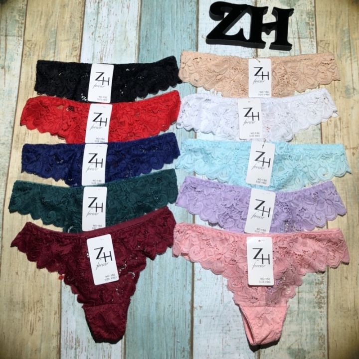 กางเกงชั้นในลูกไม้จีสตริง🆕G-String🆕ZH.150 | Lazada.co.th