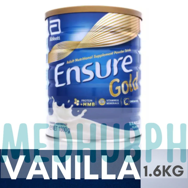 ENSURE GOLD HMB VANILLA 1.6KG (EXPIRY: DEC 2024) / ENSURE GOLD VANILLA ...