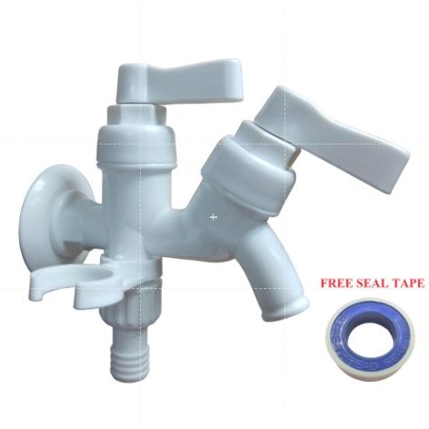 Two Way Tap/Plastic Two Way Tap/PVC Two Way Tap/ Two Way Faucet/Two Way ...