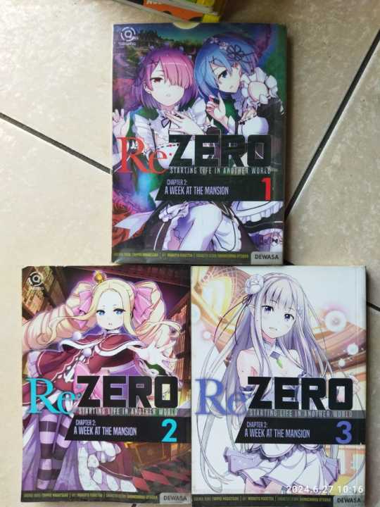 Komik RE: ZERO #1-3. Tappei Nagatsuki & Makoto Fugetsu | Lazada Indonesia
