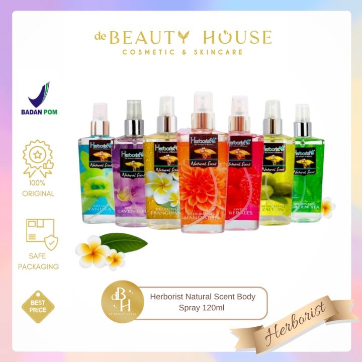 HERBORIST Natural Scent Body Spray 120ml | Herborist Natural Body Scent ...