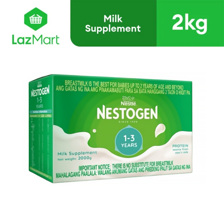NESTOGEN 3 Milk Supplement For Children 1-3 Years Old 2KG | Lazada PH