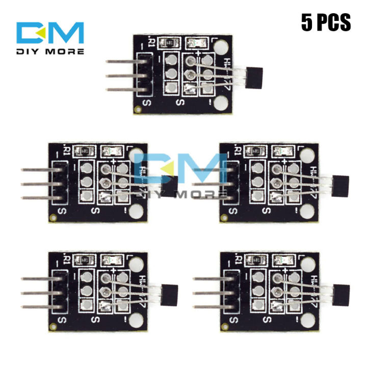 [YUDAMA]DC 3.3V To 5V KY-003 Hall Effect Magnetic Sensor Module Hall ...
