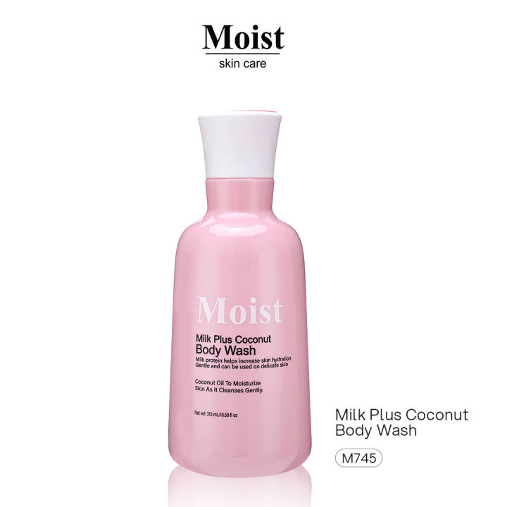 Moist Skin Care Milk Plus Coconut BODY WASH - 313 ML | Lazada PH