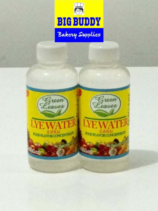 Green Leaves Lye Water (Lihia) Food Flavor Concentrate 1x60ml - 30 ...