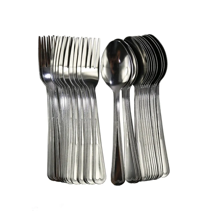 12pcs Stainless Steel Spoon and fork set | Lazada PH